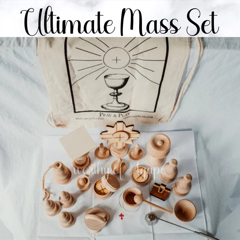 Natural Wood Mass Sets